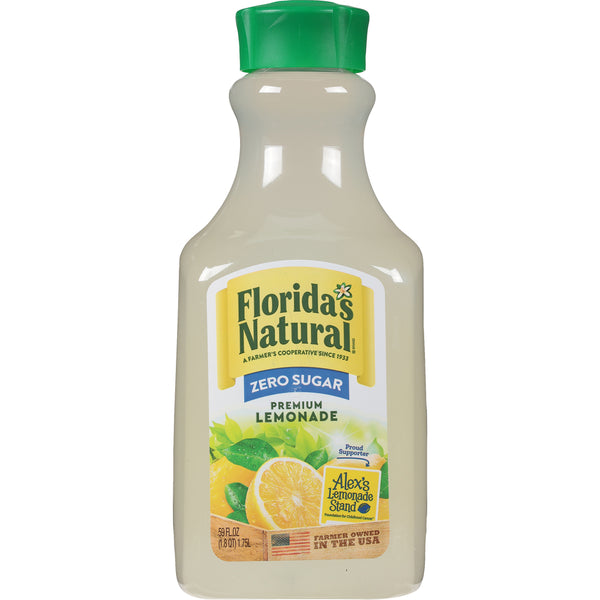 Florida's Natural Lemonade Zero Sugar 59 oz – Florida's Natural Grove Store
