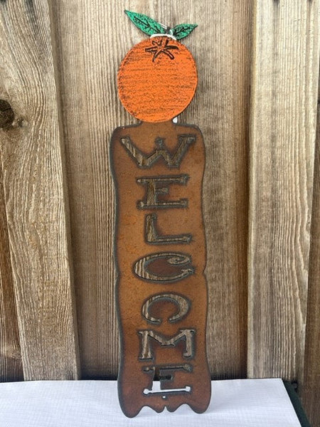 Orange Welcome Sign – Florida's Natural Grove Store